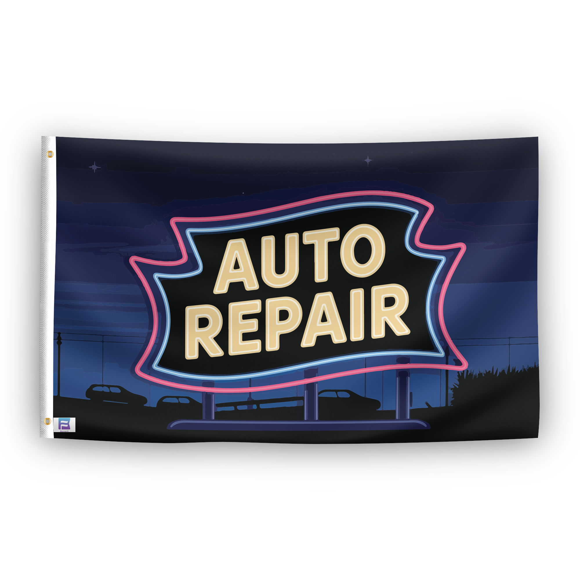 Auto Repair Flag - Boost Your Garage's Curb Appeal – Bannerfi