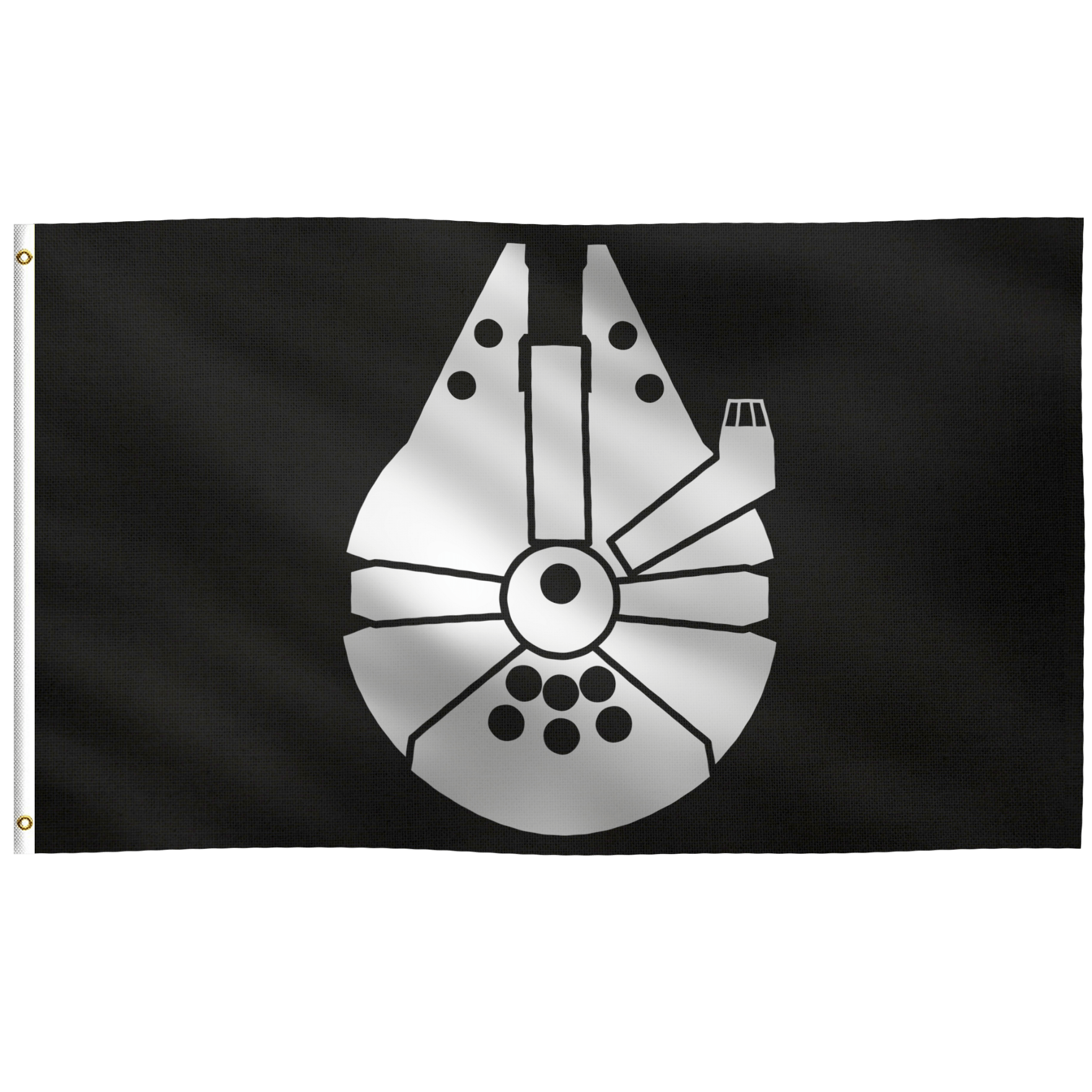 Millennium Falcon Flag – Star Wars Decor | Bannerfi