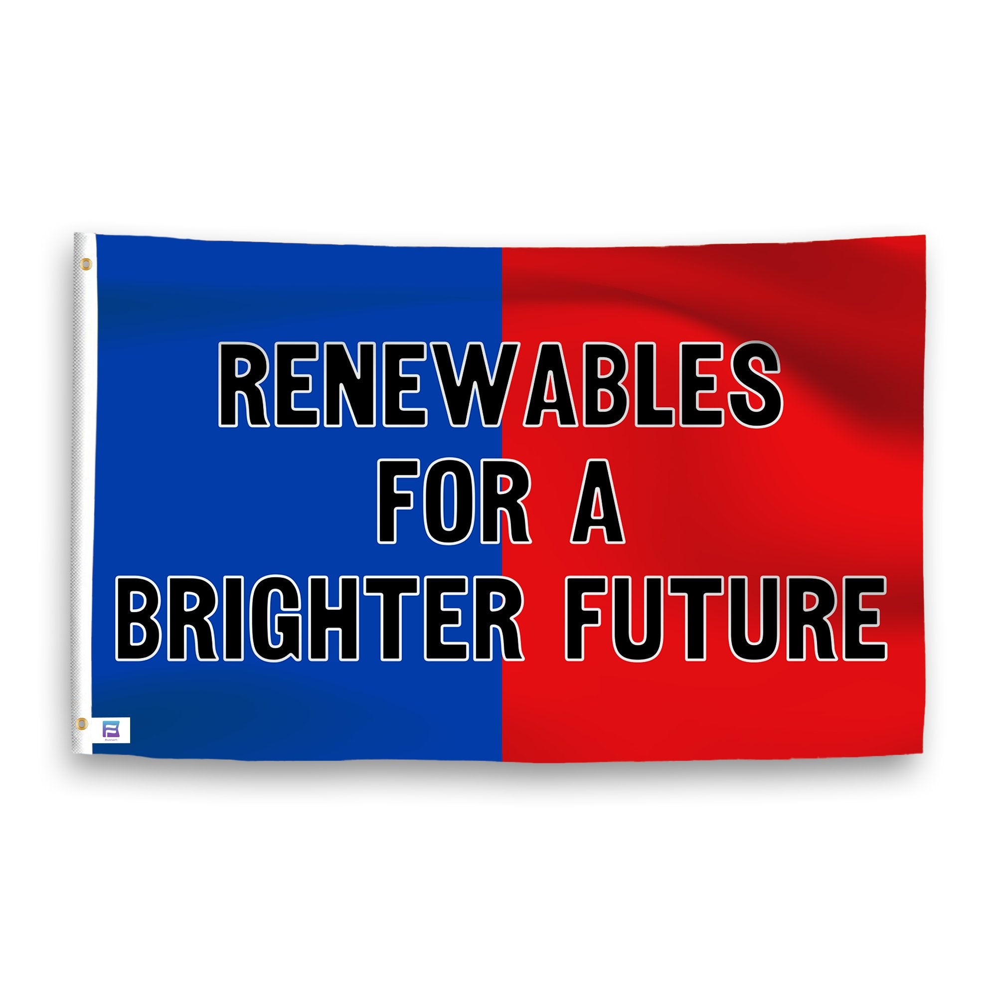 Renewables For A Brighter Future Flag | Bannerfi