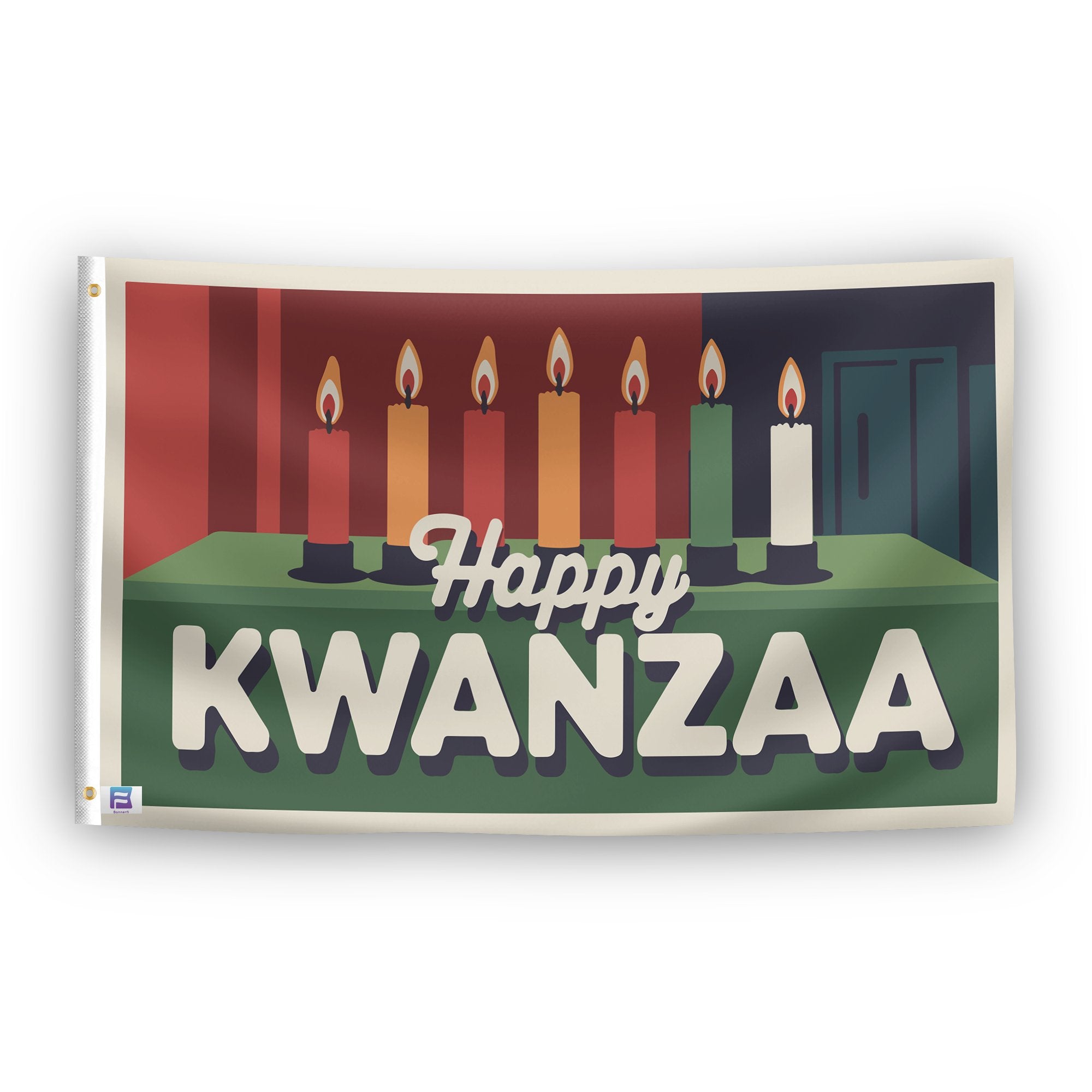 Happy Kwanzaa Flag – Festive Outdoor Decor | Bannerfi