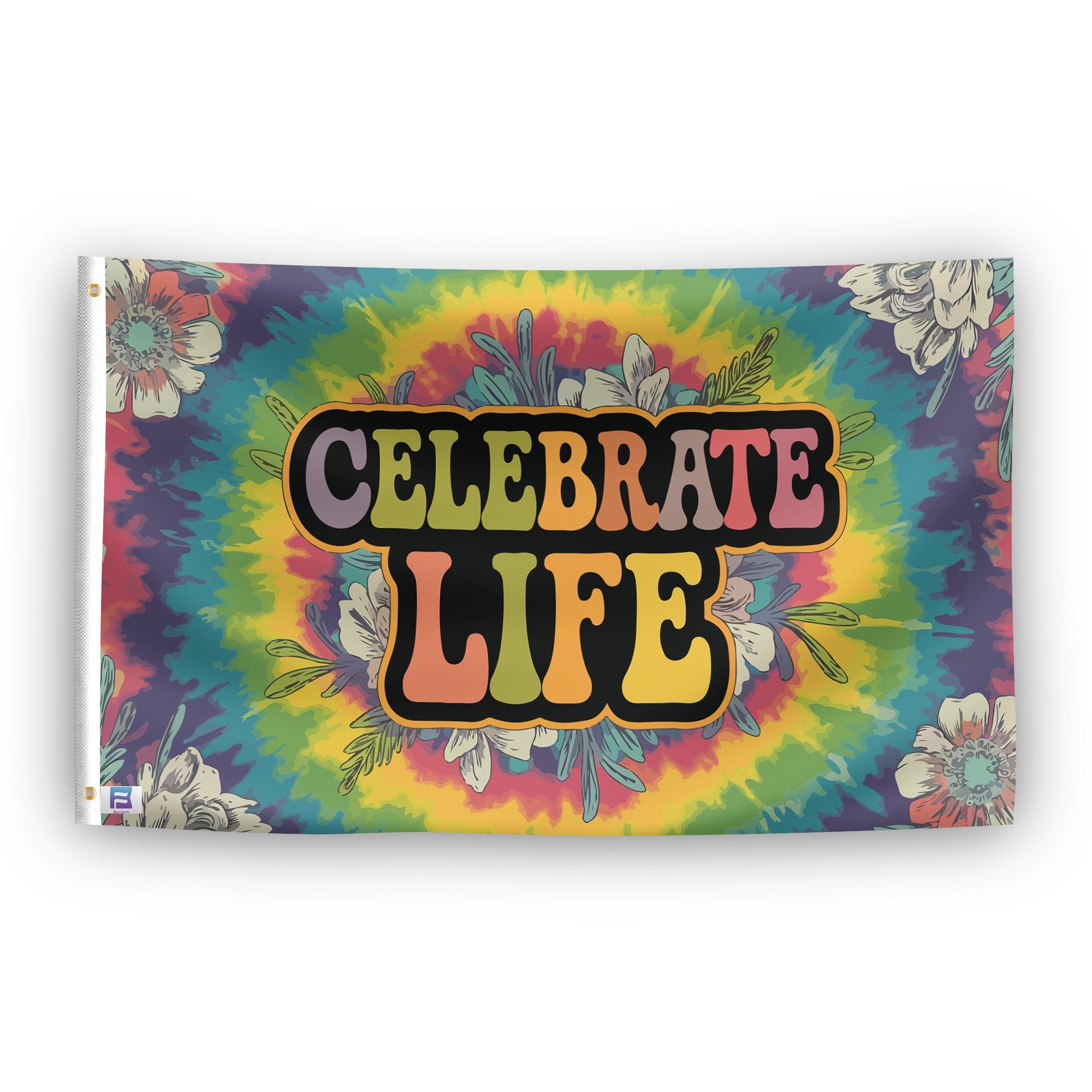 Celebrate Life Flag - Vibrant & Unique Outdoor Decor – Bannerfi