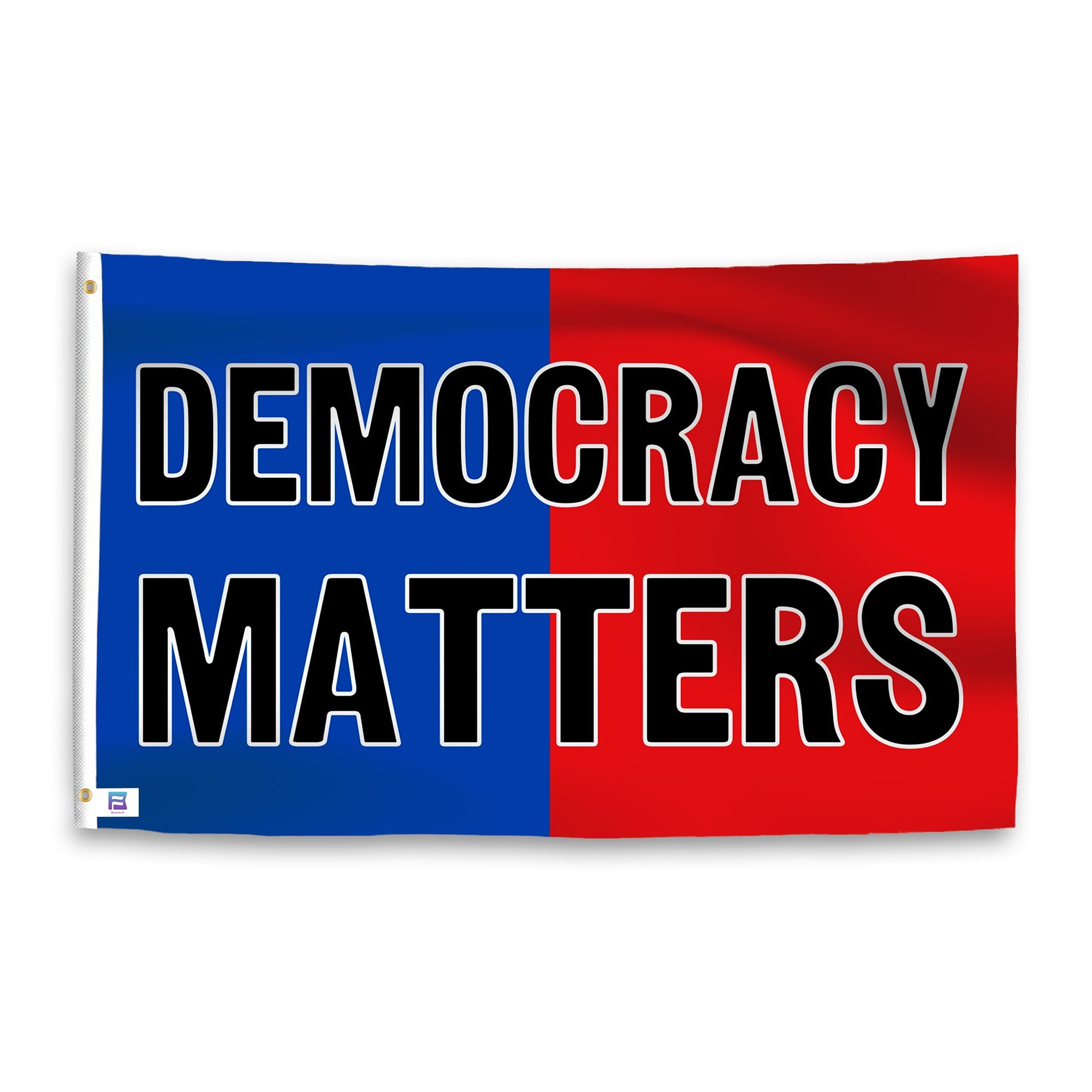 Democracy Matters Flag | Political Activism Flag – Bannerfi