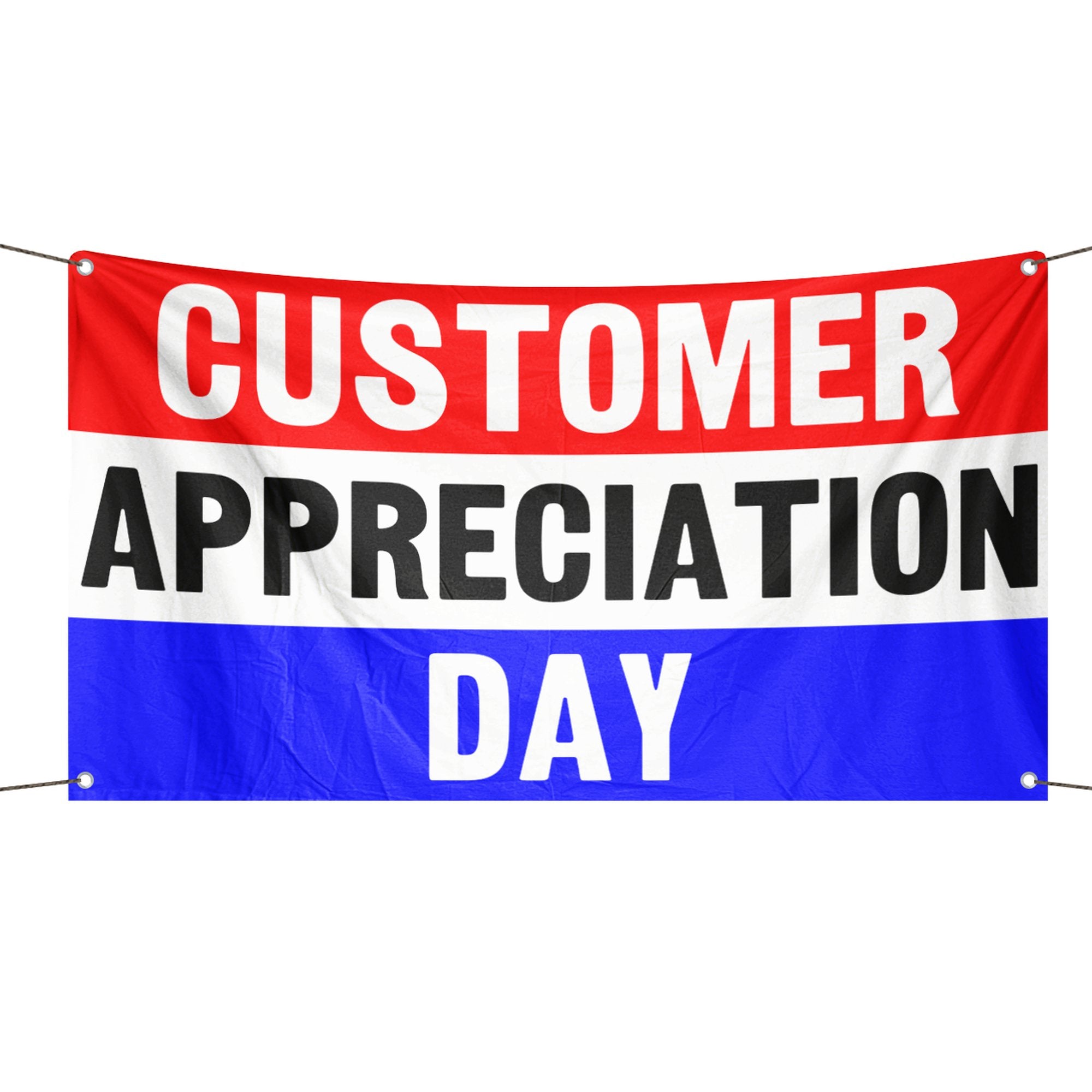 Customer Appreciation Day Business Flag – Event Banner | Bannerfi
