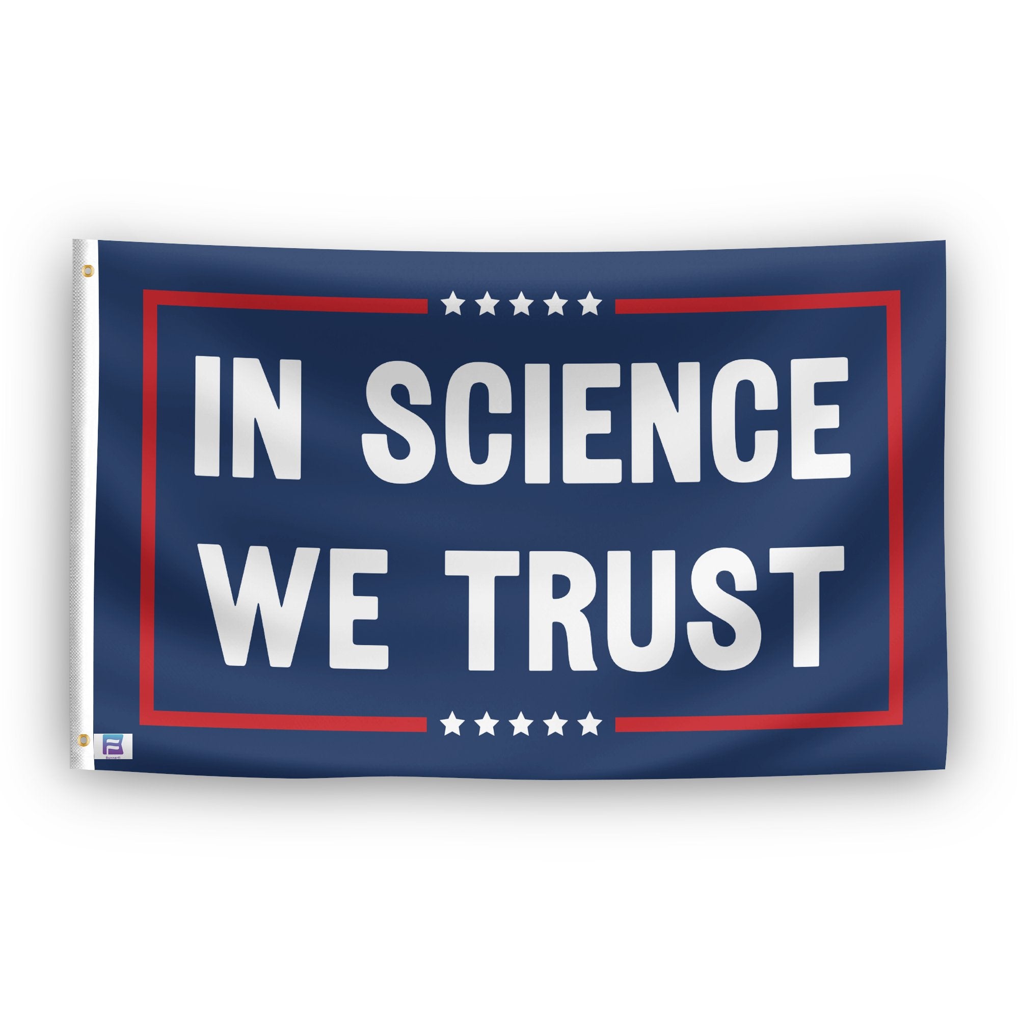 In Science We Trust Flag – Science Statement | Bannerfi