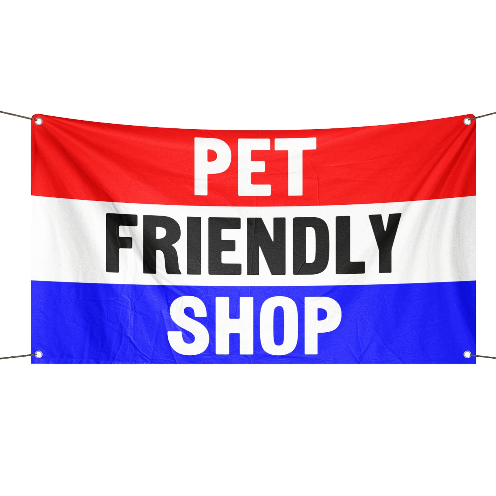 Pet Friendly Shop Business Flag - Welcome Pets | Bannerfi
