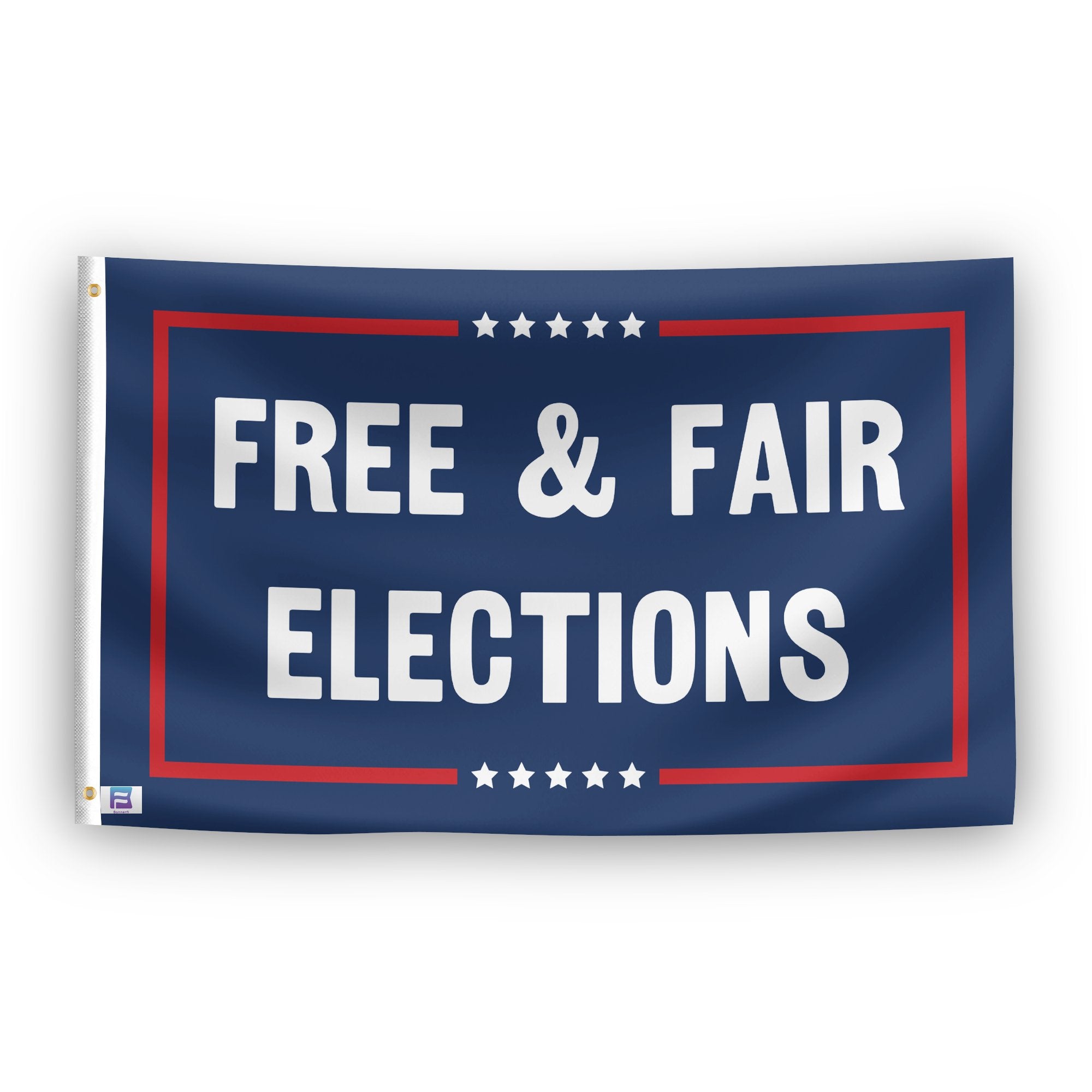 Free And Fair Elections Flag – Civic Flag | Bannerfi