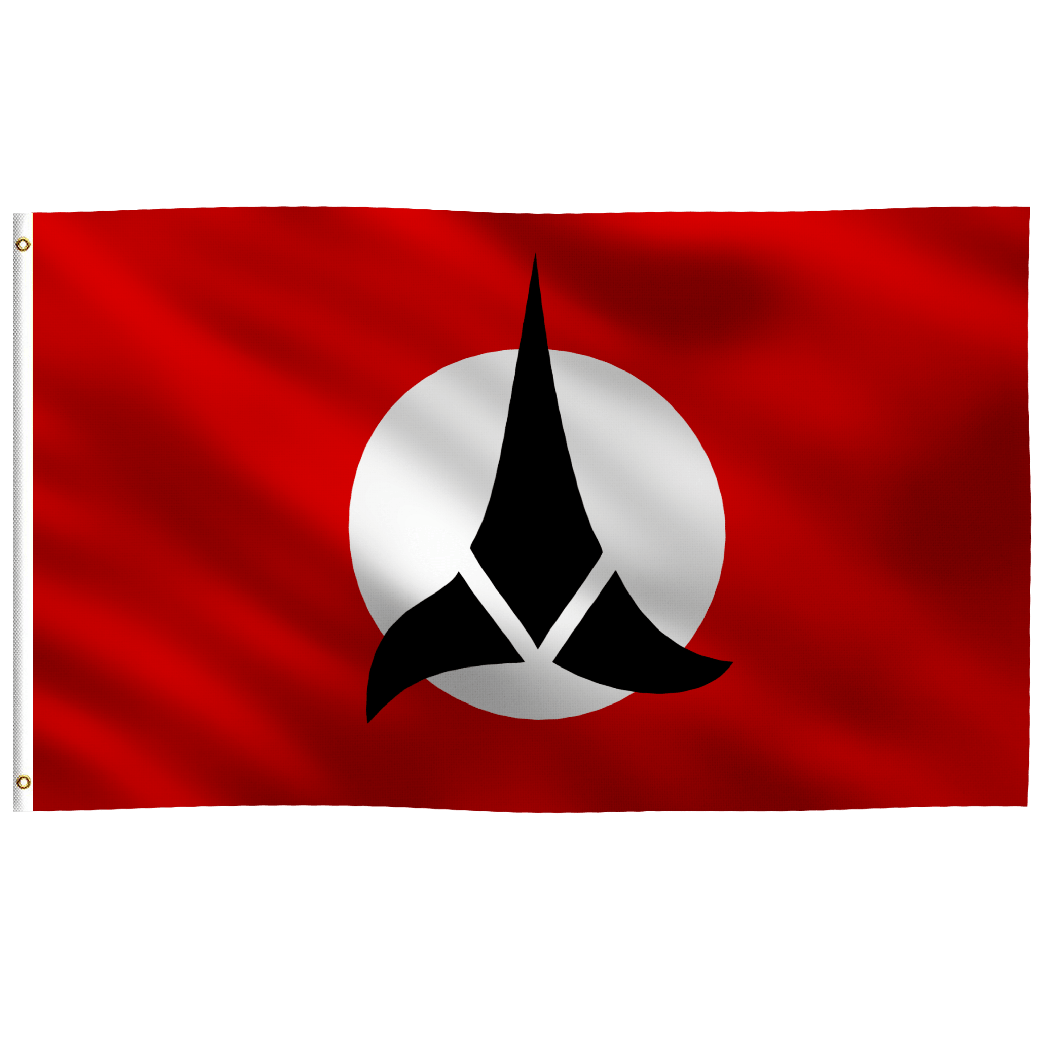 Shop Star Trek Klingon Symbol Flag - Perfect for Trekkies – Bannerfi
